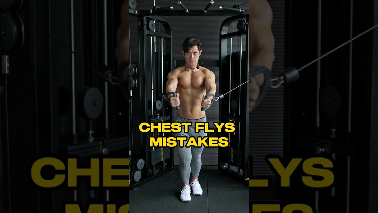 Chest Flys tips #chestworkout #chestday #chestbuilder #chestisolations ...