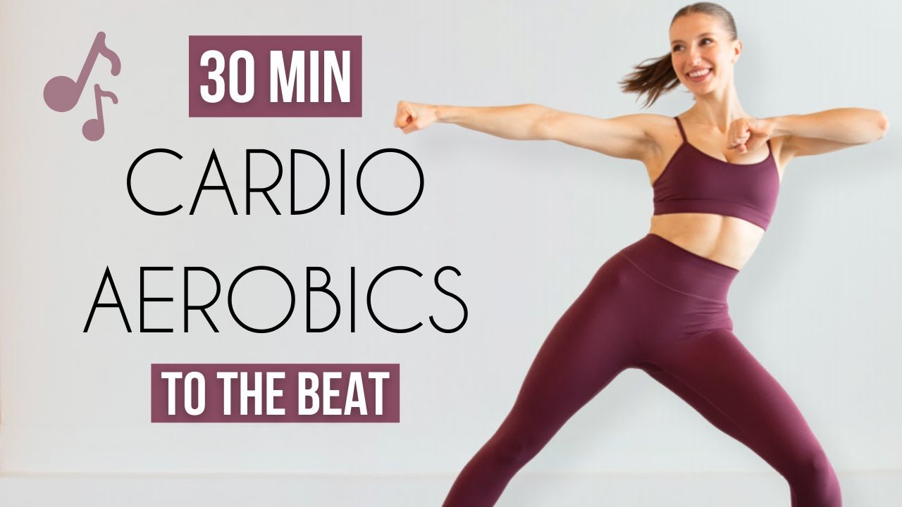 30 MIN CARDIO AEROBICS WORKOUT – Move To The Beat (All Standing, Low ...