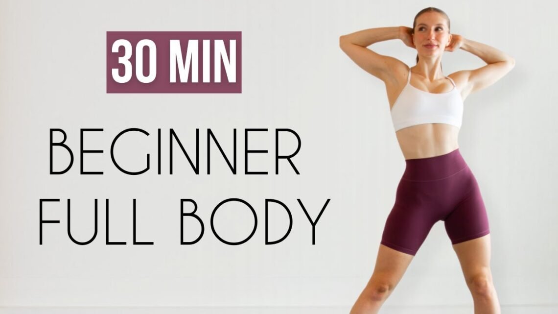 30 min FULL BODY WORKOUT for TOTAL BEGINNERS (Achievable, All Standing ...